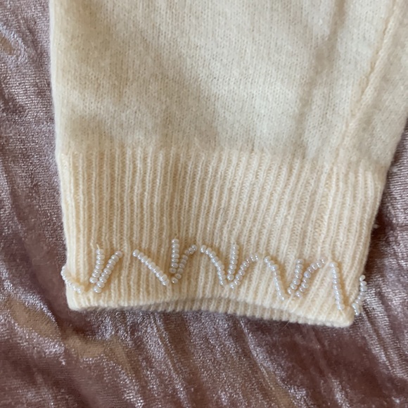 Sweaters | Vintage Beaded 195s Sweater Delicate Amazing Bead Work ...